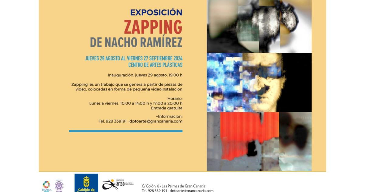 Las Palmas: Utstilling - Zapping av Nacho Ramírez